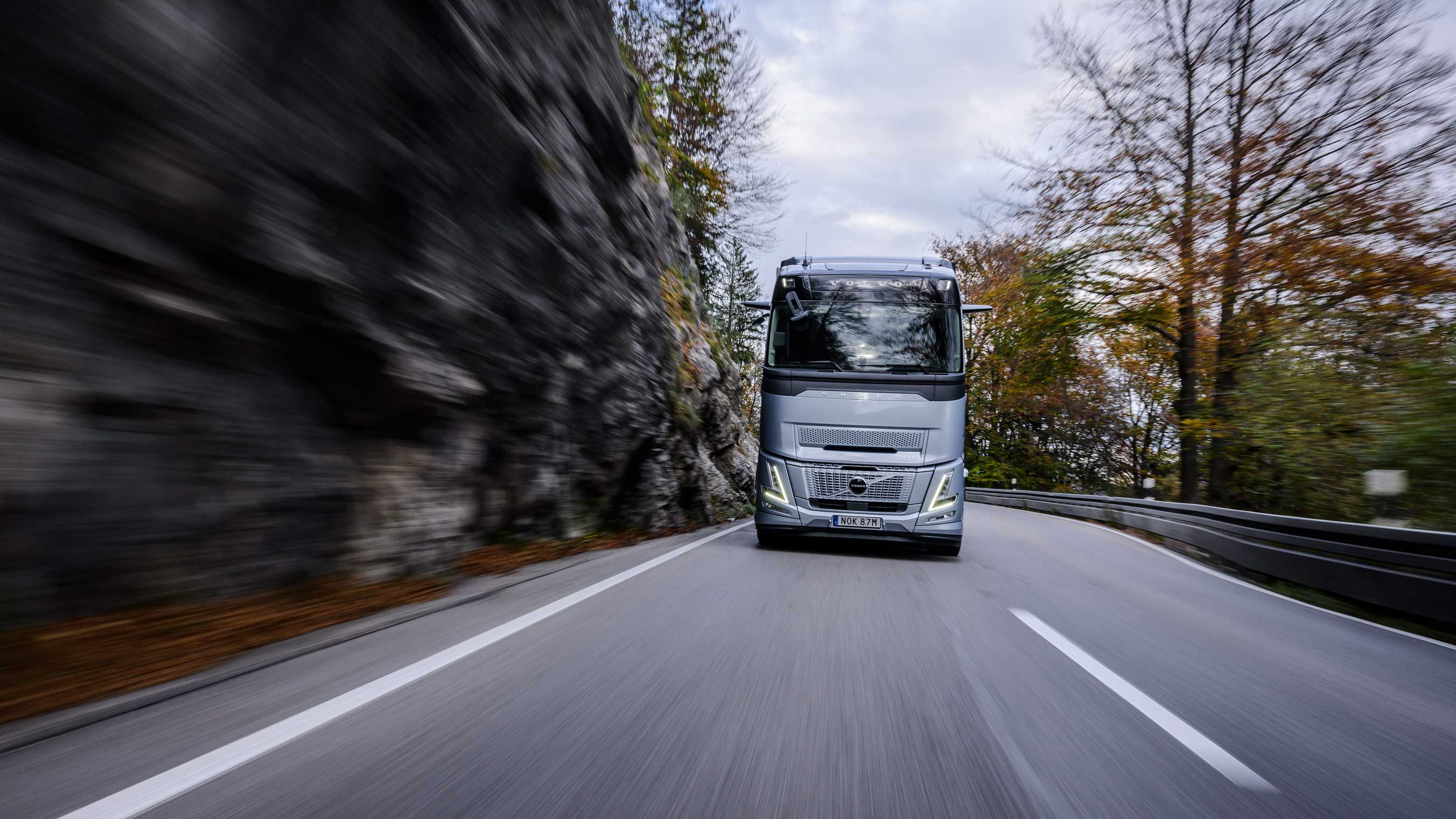 Testas patvirtino: naujas „Volvo FH Aero“ su „I-Save“ mažų degalų ...