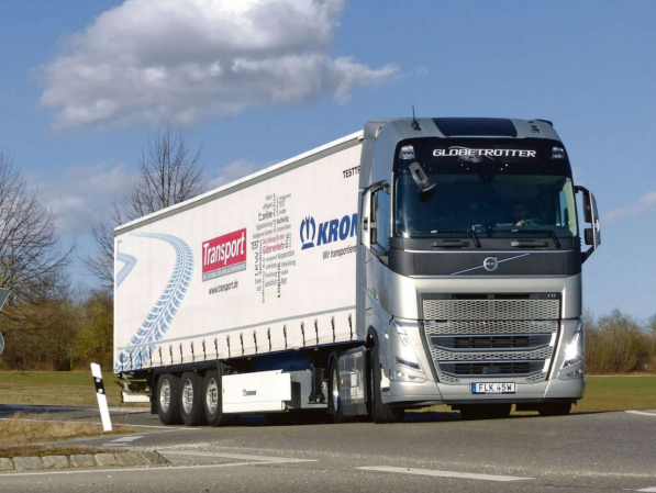 „Volvo FH” su „I-Save” skina pergales degalų taupymo bandymuose